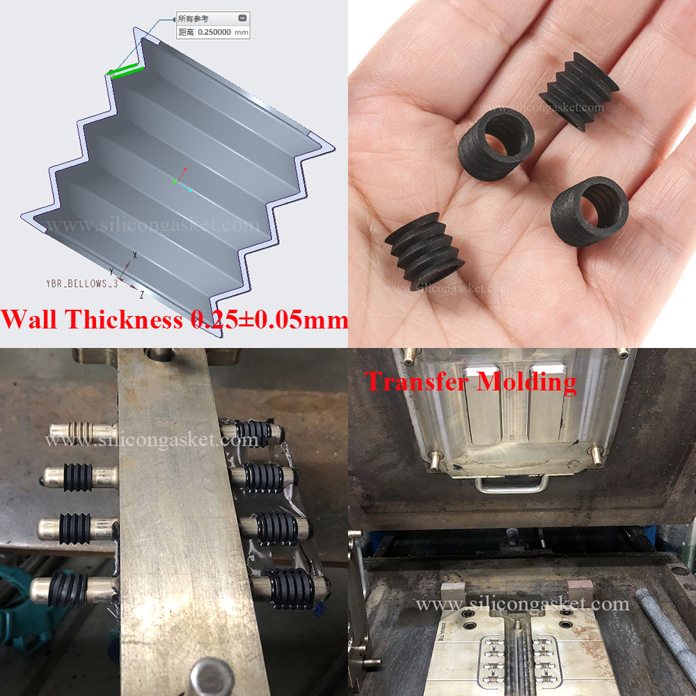Rubber Expansion Bellows | Small Silicone Bellows | Expansion Joint ...